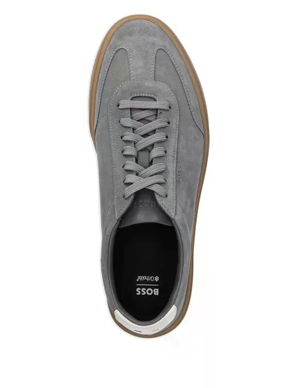 BOSS Suede Low-top Sneakers