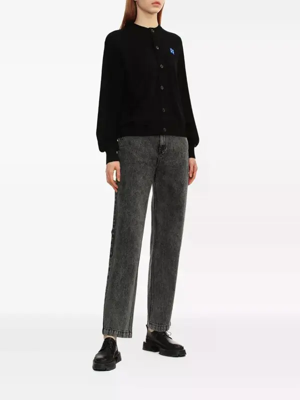 ADER ERROR Sig; Bl Tag Cardigan