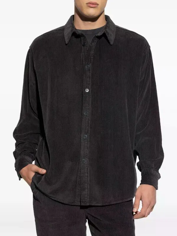 American Vintage Padow Corduroy Button-down Shirt