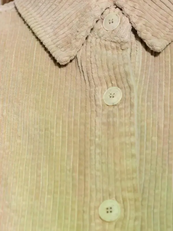 American Vintage Padow Corduroy Button-down Shirt - Neutrals