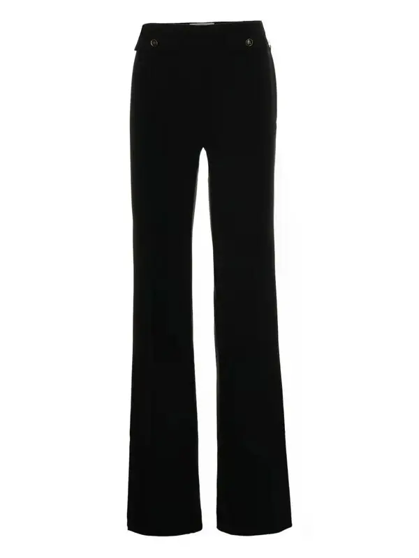 Elisabetta Franchi Logo-button Trousers
