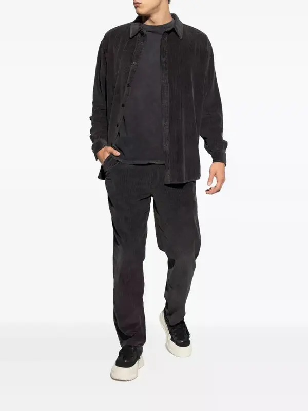 American Vintage Padow Corduroy Trousers - Black