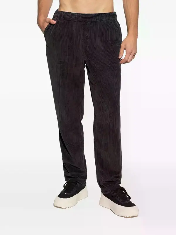 American Vintage Padow Corduroy Trousers - Black