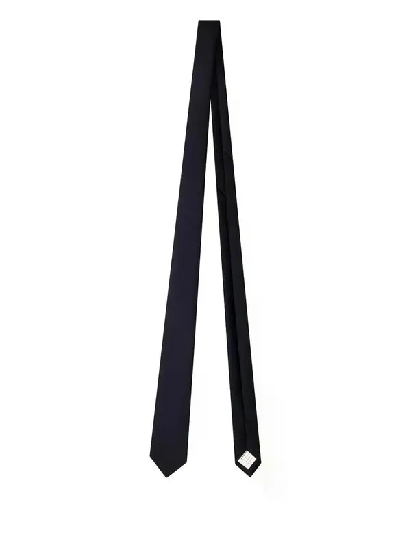 LARDINI Woven Neck Tie - Blue