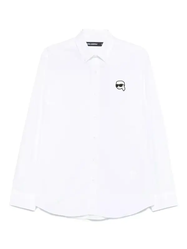 Karl Lagerfeld Logo-patch Shirt