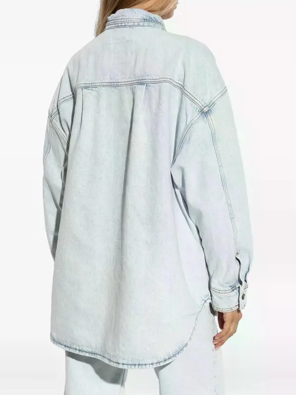 American Vintage Joybird Patch-pocket Denim Shirt