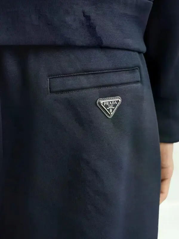 Prada Triangle-logo Trousers