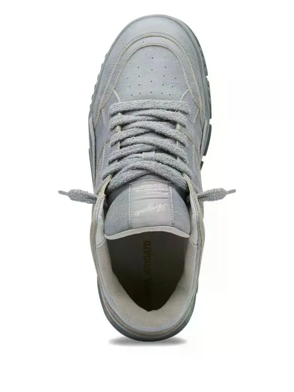 Axel Arigato Leather Panelled Sneakers - Grey