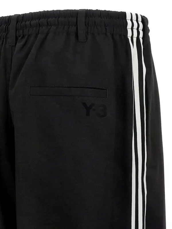 Y3 Side-stripe Drawstring Trousers