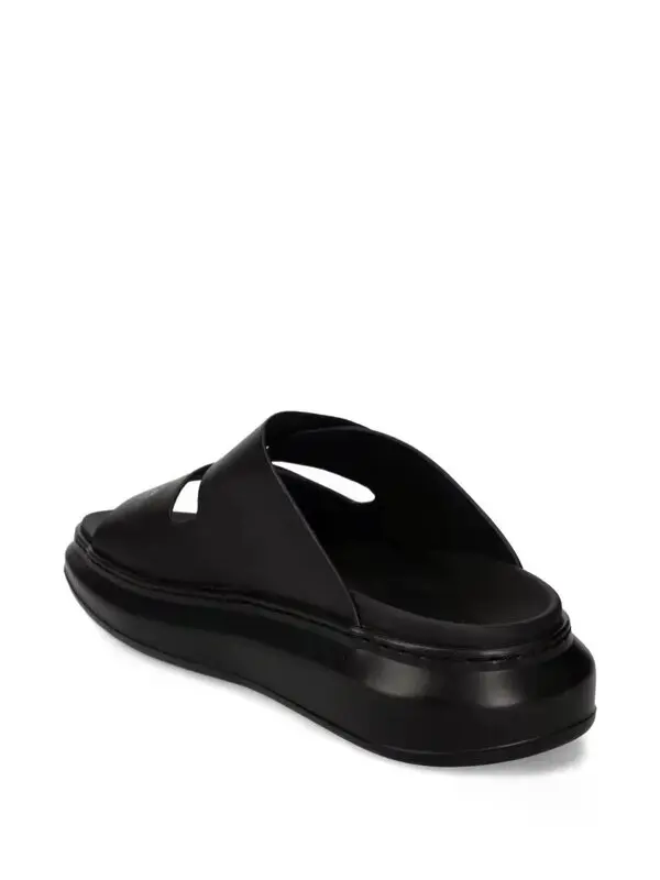 Karl Lagerfeld Leather Slides