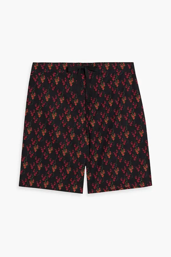 Orlebar Brown Devlin Printed Cotton-poplin Shorts