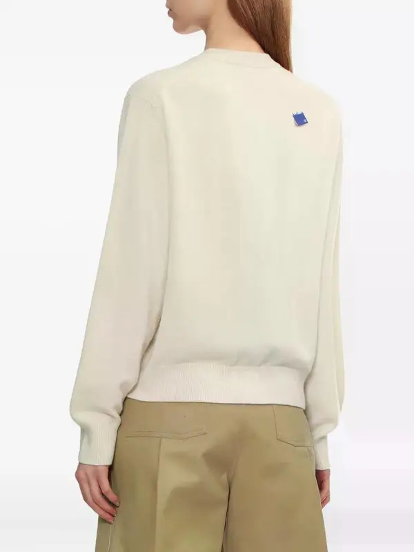 ADER ERROR Sig; Bl Tag Logo-patch Buttoned Cardigan - Neutrals