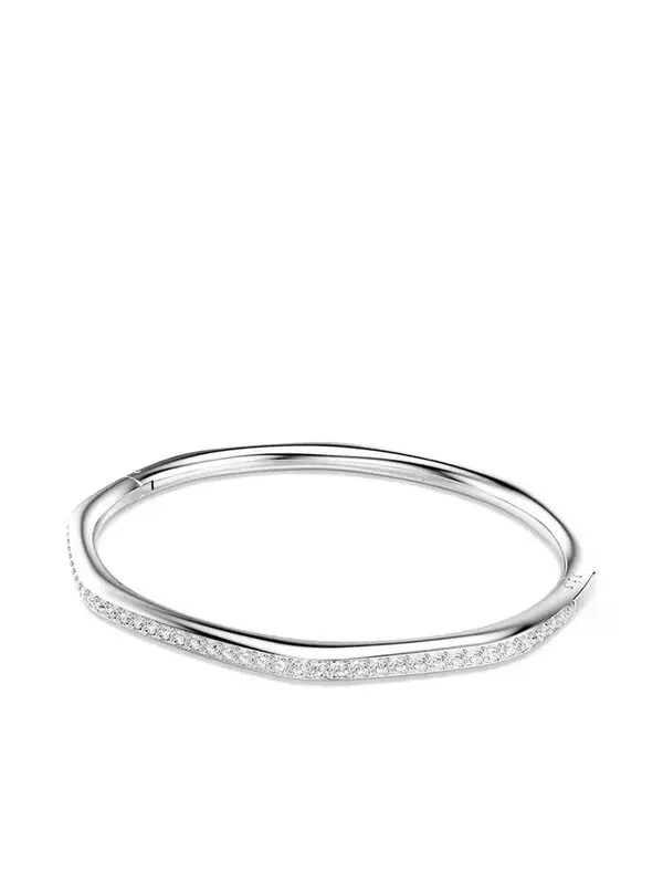 SWAROVSKI Dextera Crystal-embellished Bangle - Silver