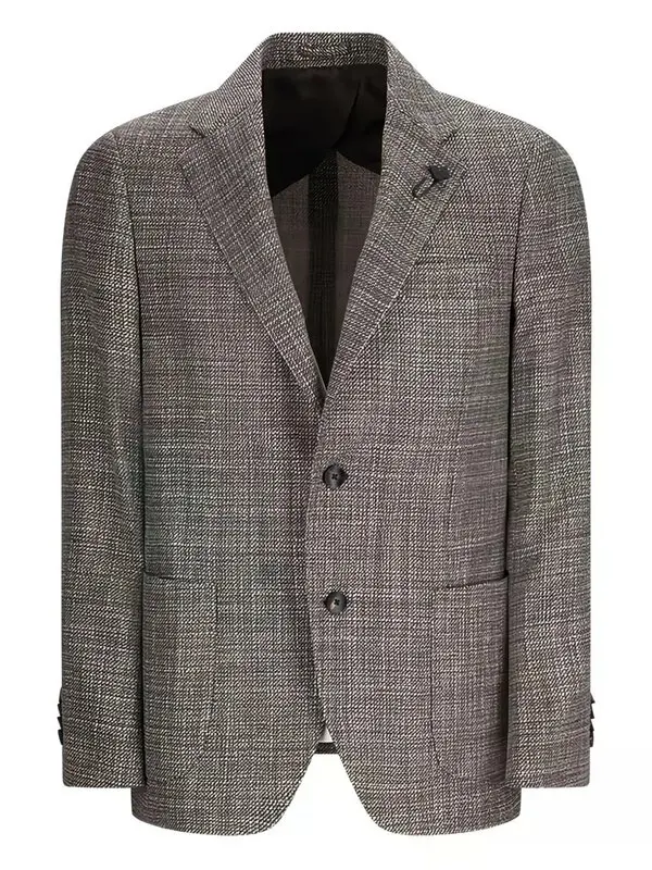 LARDINI Patch-pocket Blazer