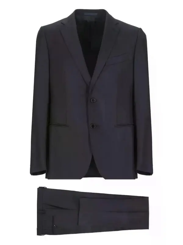 Caruso Wool Single-breasted Suit