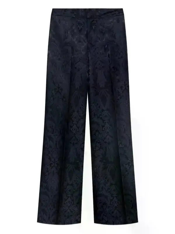 Etro Damask-pattern Straight Trousers