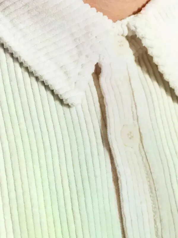 American Vintage Corduroy Long-sleeve Shirt - Neutrals