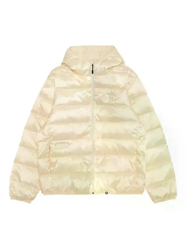 AAPE BY *A BATHING APE Moonface Logo Hooded Down Jacket