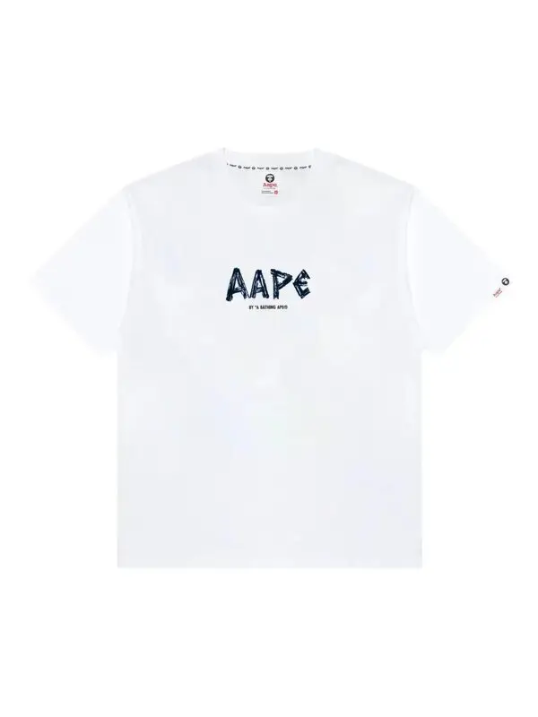 AAPE BY *A BATHING APE® Aape Universe Graphic T-shirt - White