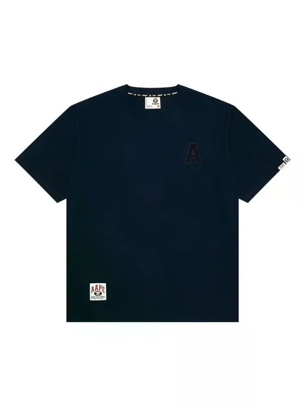 AAPE BY *A BATHING APE Logo Embroidered T-shirt