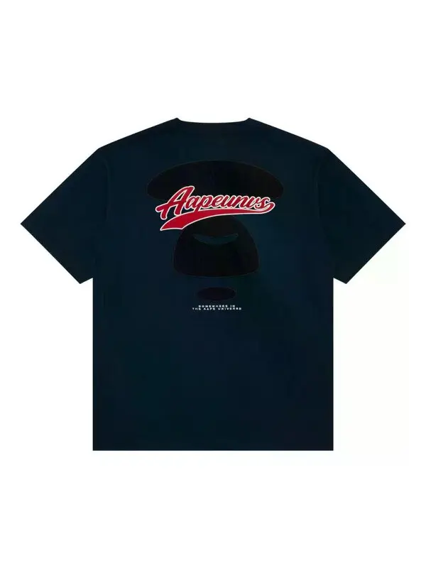 AAPE BY *A BATHING APE Logo Embroidered T-shirt