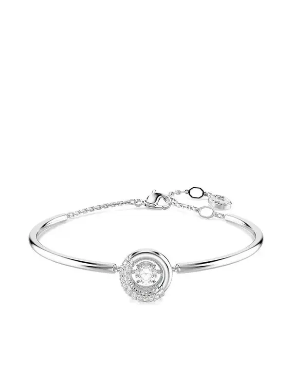 SWAROVSKI Dextera Crystal-embellished Bangle Bracelet - Silver