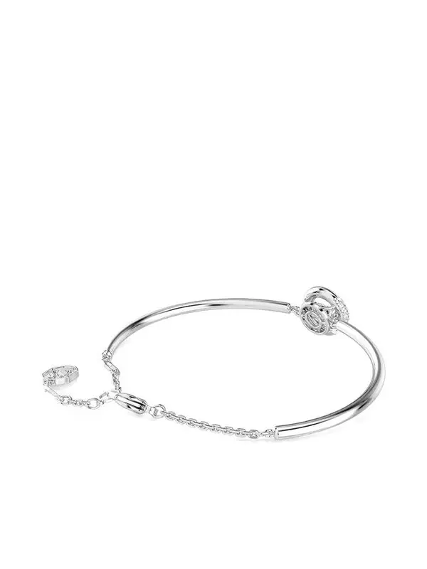 SWAROVSKI Dextera Crystal-embellished Bangle Bracelet - Silver