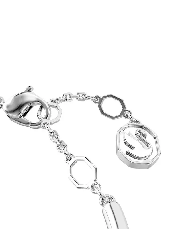 SWAROVSKI Dextera Crystal-embellished Bangle Bracelet - Silver