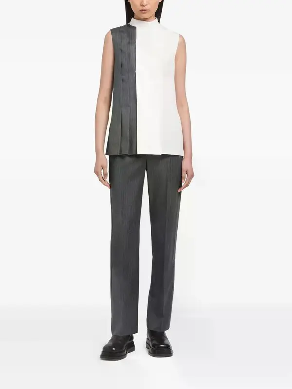 Ports 1961 Asymmetrical Paneled Blouse