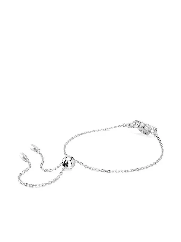 SWAROVSKI Matrix Baguette-crystal Knot Bracelet - White
