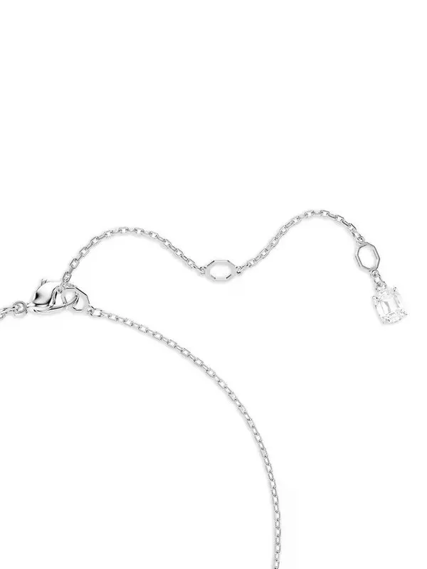 SWAROVSKI Swan Crystal Necklace - Silver