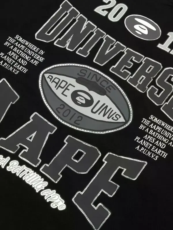 AAPE BY *A BATHING APE Long-sleeved Sweatshirt With Appliqu