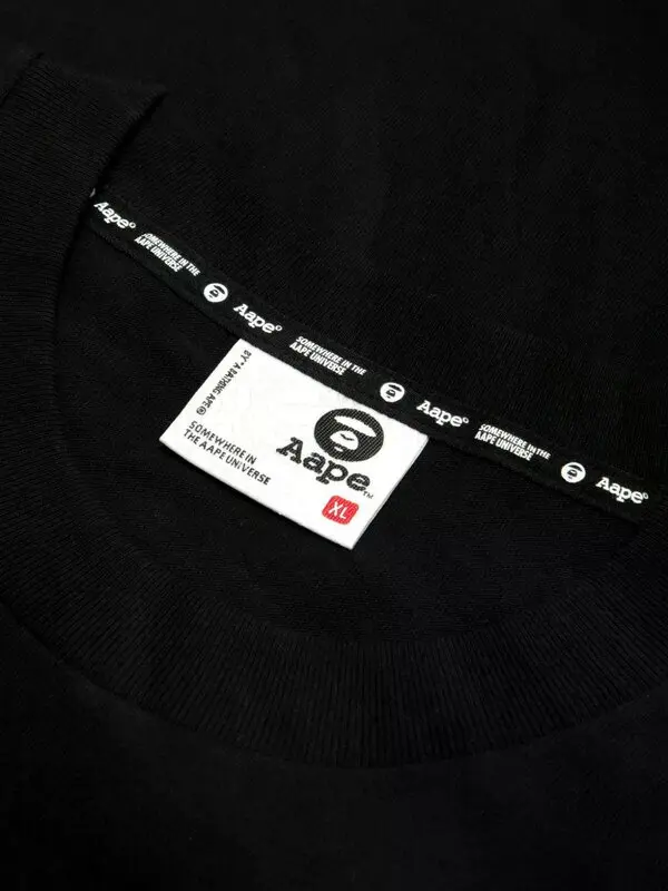 AAPE BY *A BATHING APE Long-sleeved Sweatshirt With Appliqu