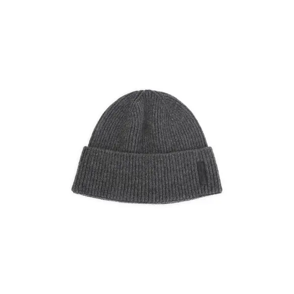 Giorgio Armani Cashmere Beanie - Grey