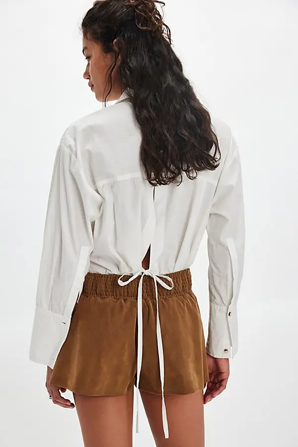 Free People We The Free Paradise Found Skort - Caramel Cafe