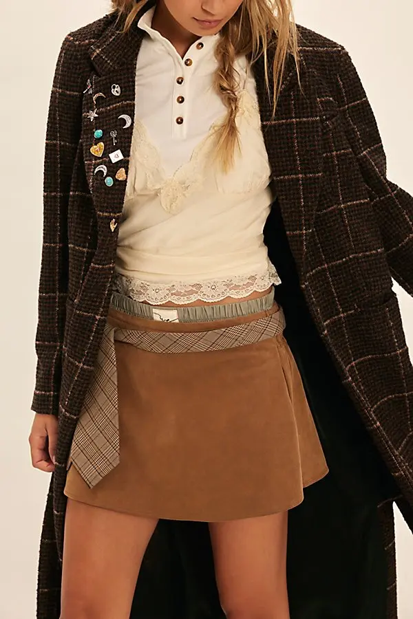Free People We The Free Paradise Found Skort - Caramel Cafe