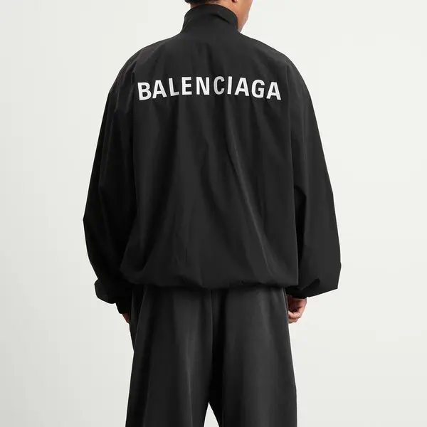 Balenciaga Stretch Poly Tracksuit Jacket