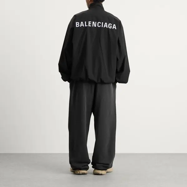 Balenciaga Stretch Poly Tracksuit Jacket