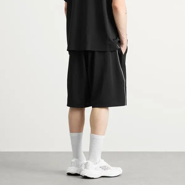 Balenciaga Automobili Lamborghini Baggy Shorts - Black | Editorialist