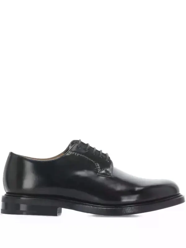 Church's Leather Derby Shoes - Black