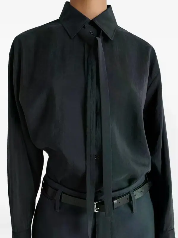 LEMAIRE Tie-neck Shirt