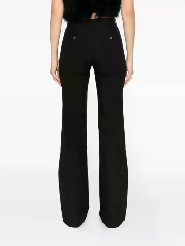 Coperni Button-embellished Tailored Trousers - Black