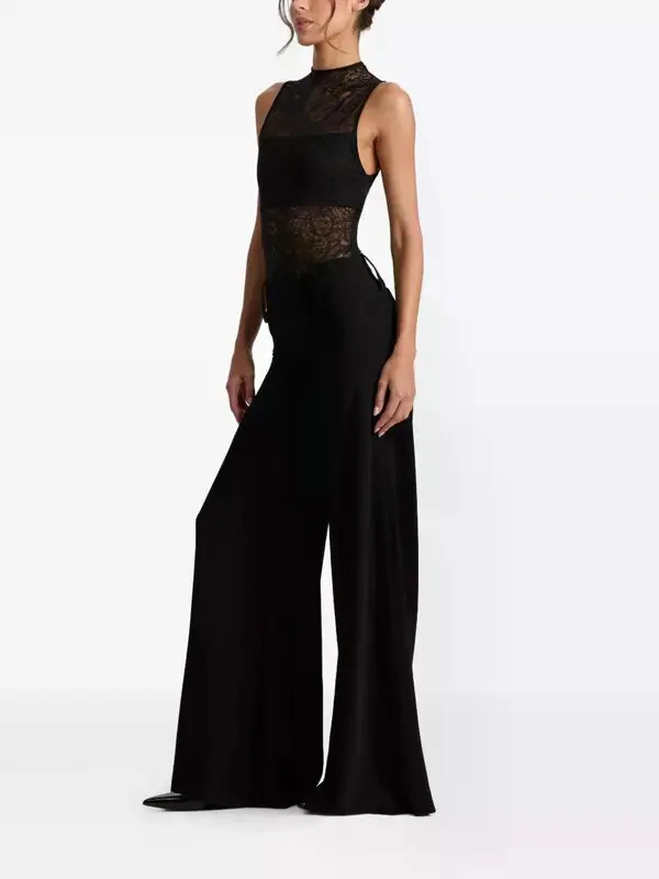 Alice + Olivia Nichol Floral-lace Bodysuit