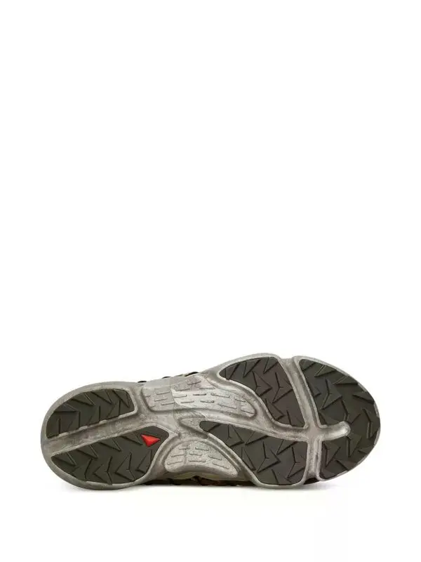 SALOMON Leather High-top Sneakers