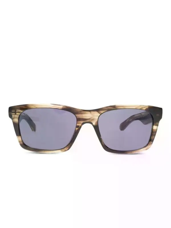 Balenciaga Rectangle-framed Sunglasses - Grey