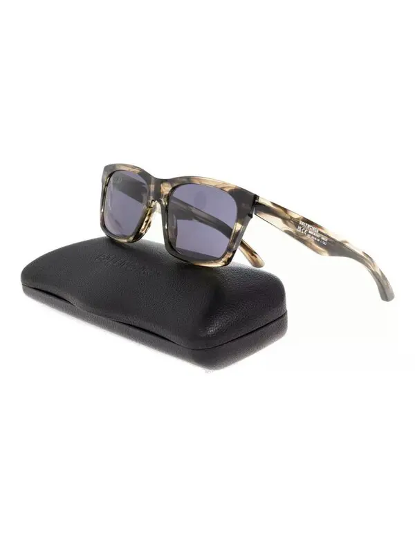 Balenciaga Rectangle-framed Sunglasses - Grey