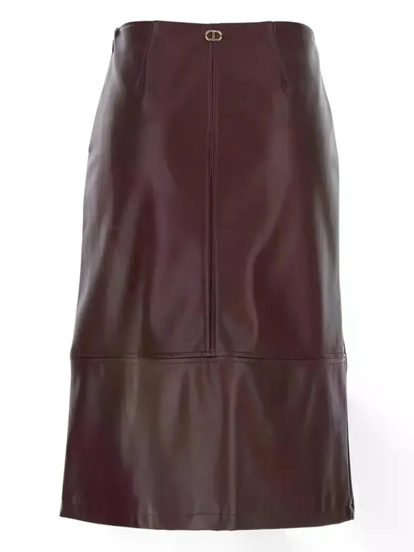 TWINSET Midi Skirt With Button Detailing