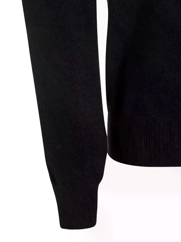 Malo Roll Neck Sweater - Blue