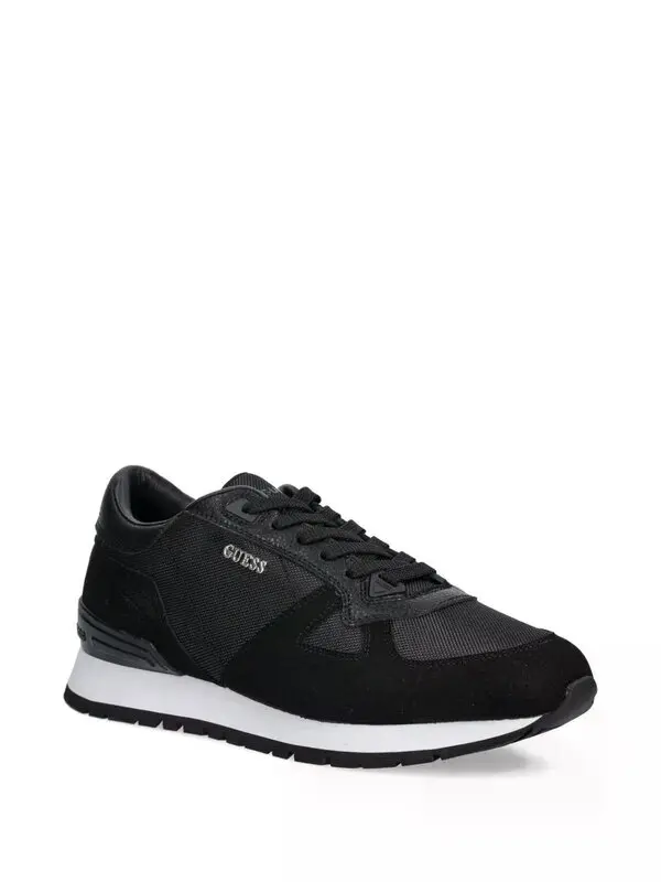 Guess Lace-up Panelled Trainers