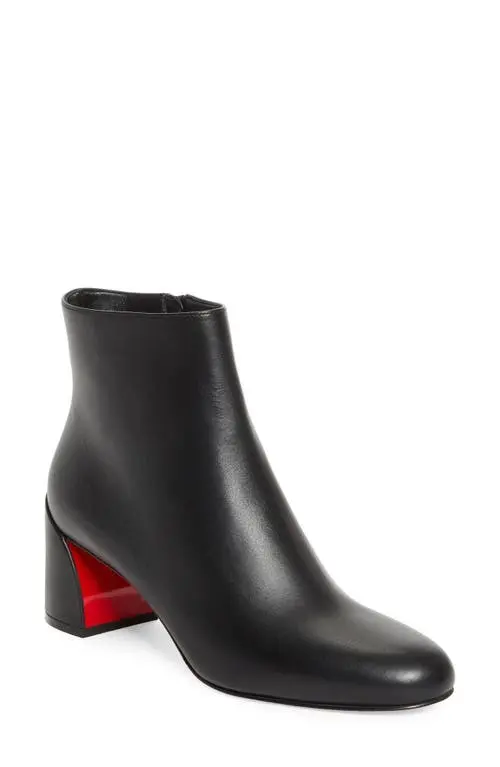 CHRISTIAN LOUBOUTIN Jane Block Heel Bootie